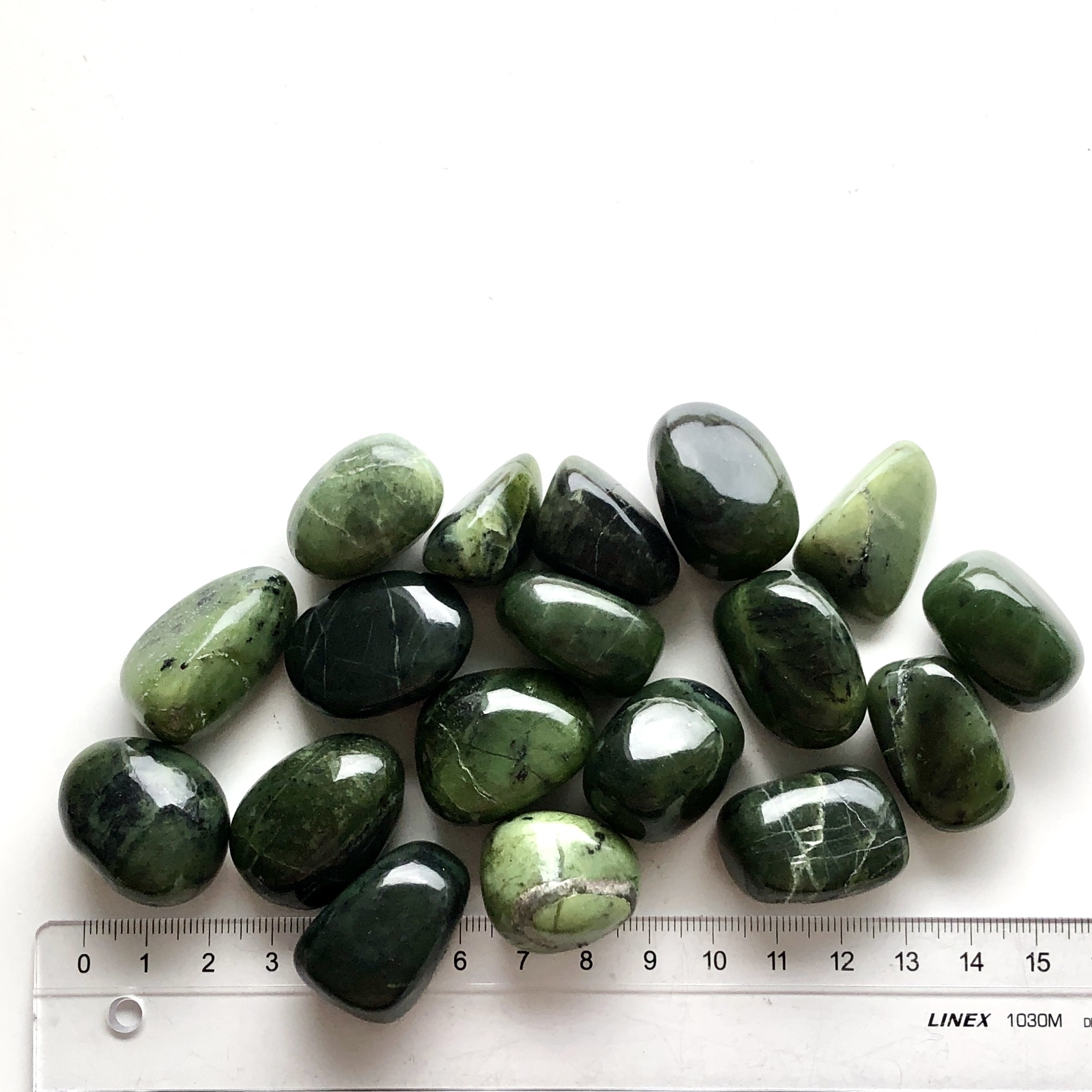 Jade Grøn Sten Krystaller Krystalgrotten