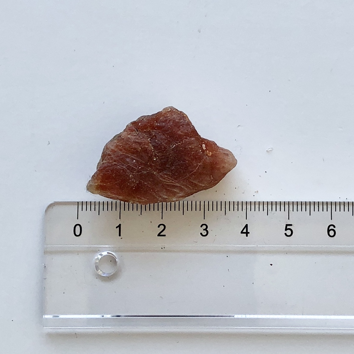 Solsten Rå Orange Sten Krystaller Krystalgrotten